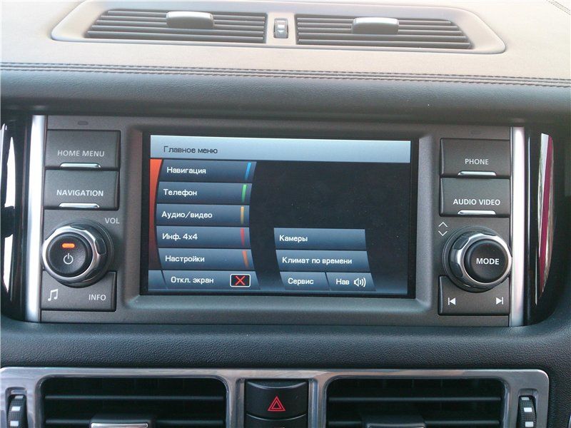 Range Rover Sport HDD Map Update Land Rover Discovery Vogue Навигация ...