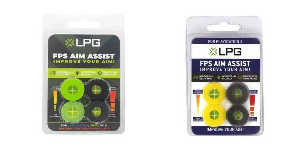 FPS Aim Assist controller PS4 PS5 Xbox One, Series grip thumb tumbgrip ...