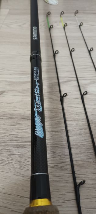 Set 2 Lansete Feeder 3.90m Saimino, Model Sensitive Feeder TFD-07 Giurgiu • OLX.ro