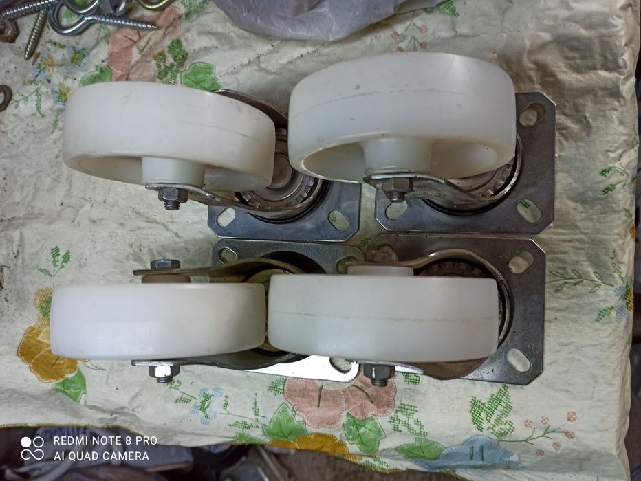 Roți pivotante din inox cu frână Adjud • OLX.ro