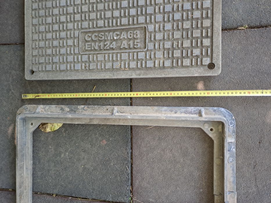 Capac camin compozit Meda park de 66cm Buzau • OLX.ro