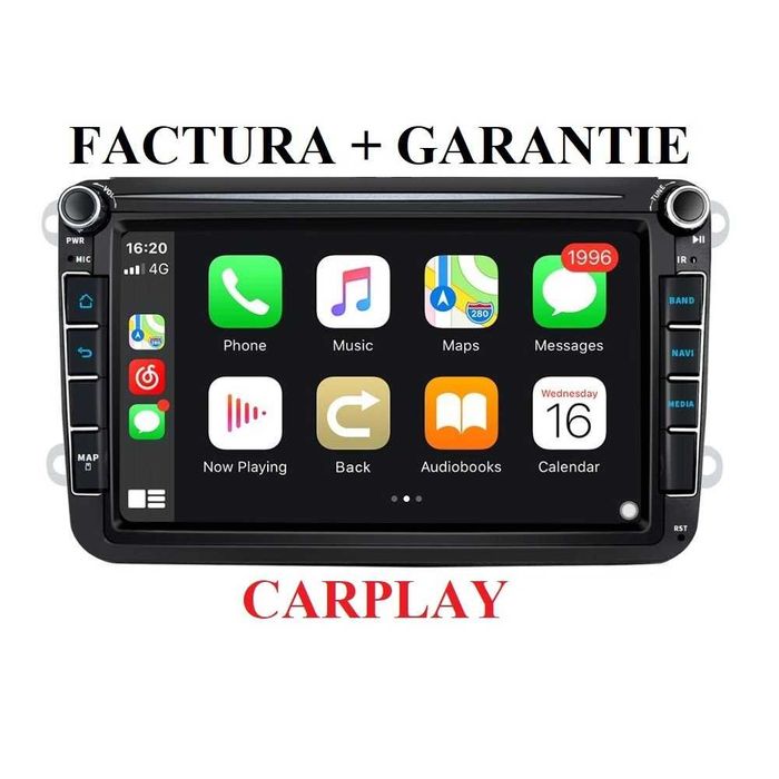 Navigatie VW Golf Passat Touran Caddy Android 11 8" Carplay 1/2GB Ram ...