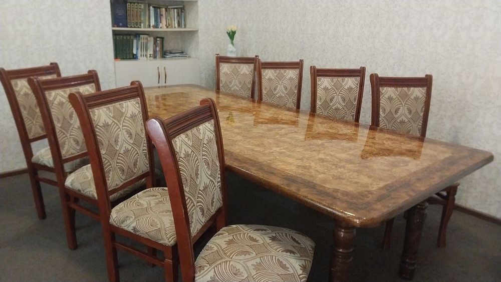 Stol stul mebel 12+1: 2 500 000 сум - Мебель для гостиной Ташкент на Olx