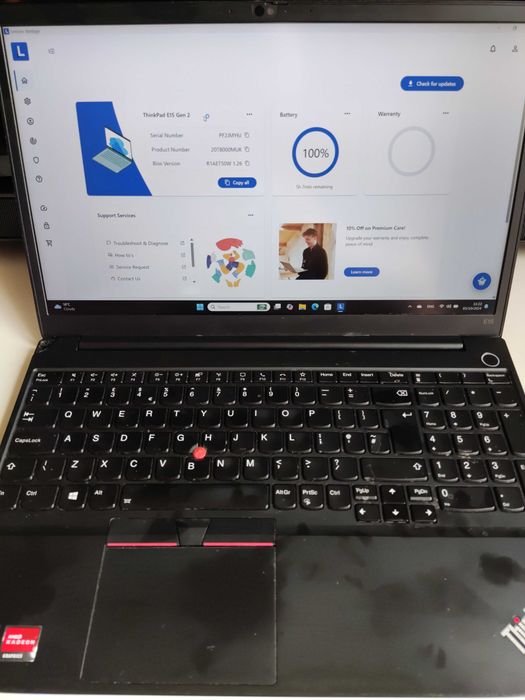 Lenovo ThinkPad E15 Gen 2 - Ryzen 5 4500U 16GB DDR4 15.6" FullHH 256GB ...