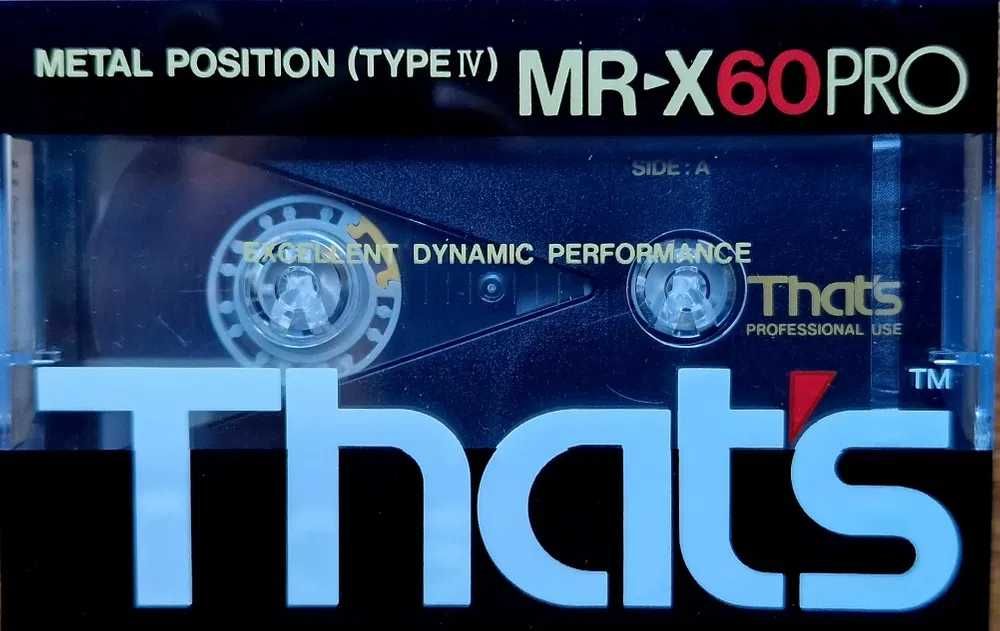 Casete audio sigilate That's Metal MR-X Pro 60 Bucuresti Sectorul 1 • OLX.ro