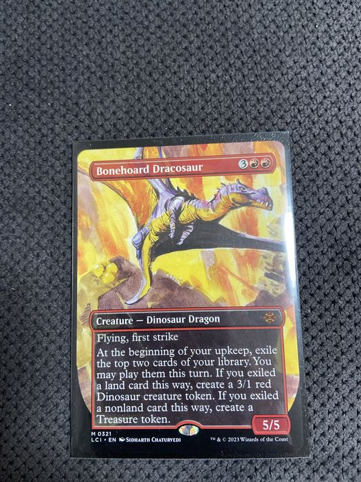Magic The Gathering карта Bonehoard Dracosaur гр. Пловдив Западен • OLX.bg