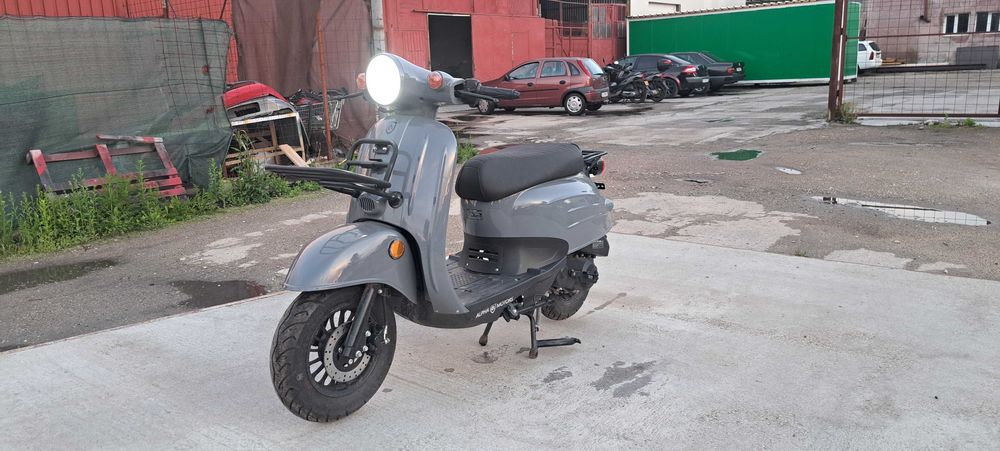 Scuter FARA permis, Alpha Motors / Ca nou / Carte RAR / 25 km/h ...