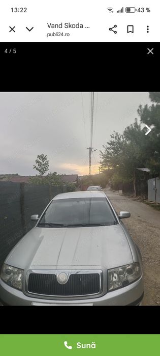 Vând Skoda Octavia superb Urlati • OLX.ro