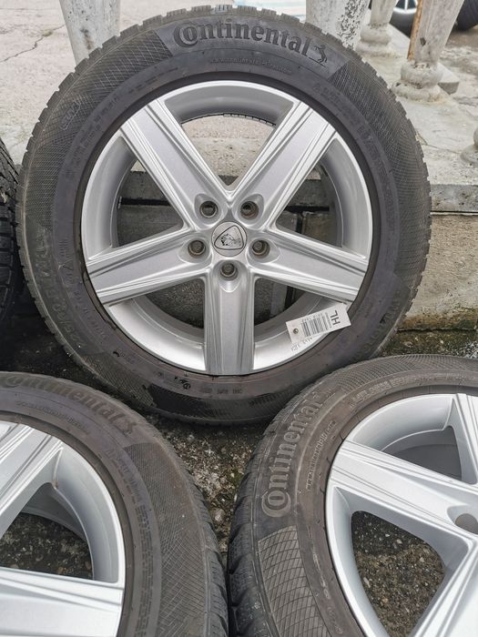 Jante aliaj 5x112 + anvelope iarna Conti 225 60 R17 profil 7mm;DOT3319 ...