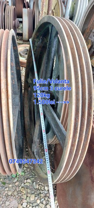 Fulii volante fulie compresor generatoare crăpator lemne pt motoare el Oradea • OLX.ro