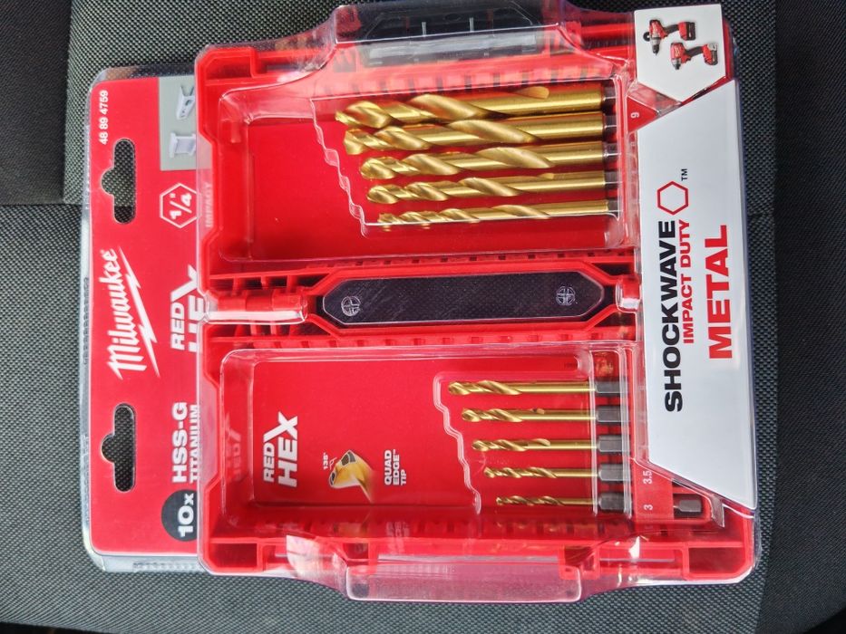 Milwaukee комплект свредла гр. Мездра • OLX.bg