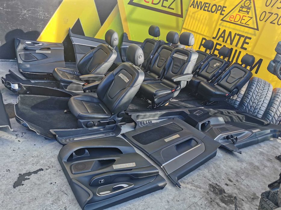 Dezmembrez mercedes v class w447/interior w447 extra long-doar complet ...