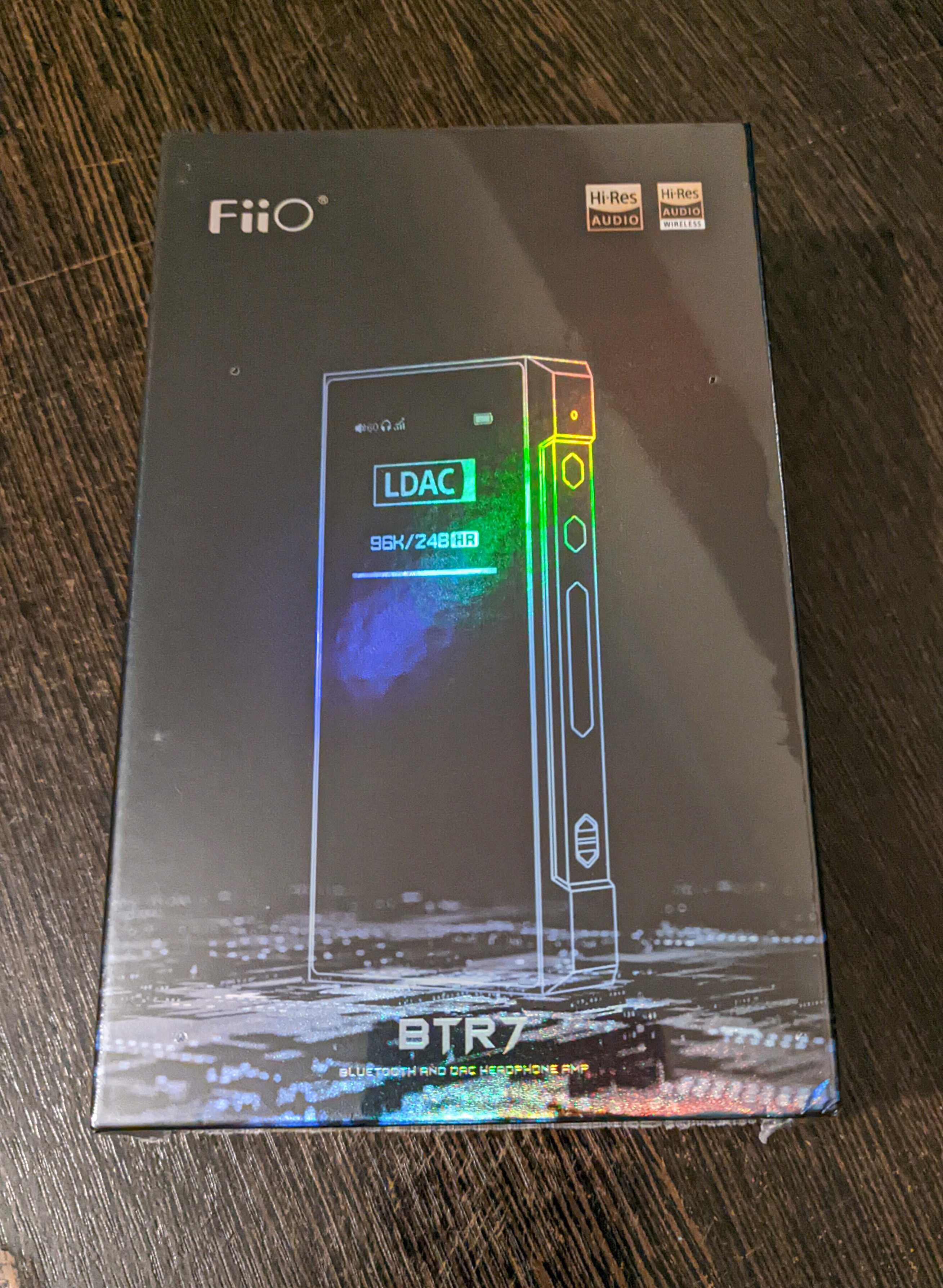 Портативный ЦАП/усилитель, BT ресивер для наушников Fiio BTR7, новый ...