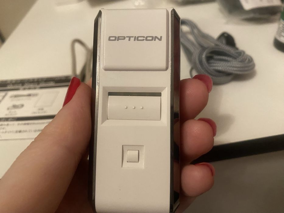Opticon OPN-3002 i - белый ручной Bluetooth сканер штрихкодов ...