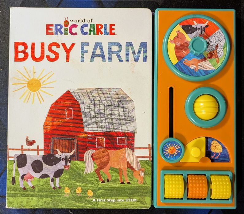 Carte interactiva Busy Farm - Eric Carle Bucuresti Sectorul 3 • OLX.ro
