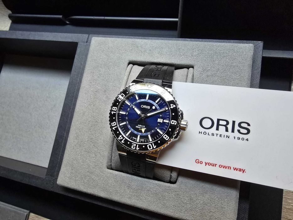 Oris Aquis GMT Date гр. Пловдив Беломорски • OLX.bg
