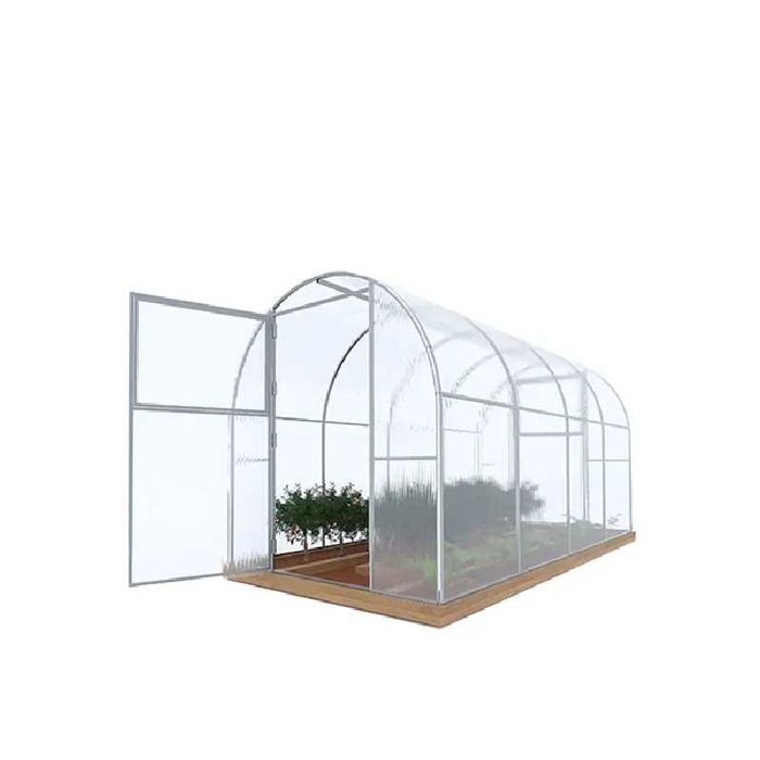 Sera / solar -acoperire policarbonat, teava metalica 4 mm- 10x3x2.5m ...