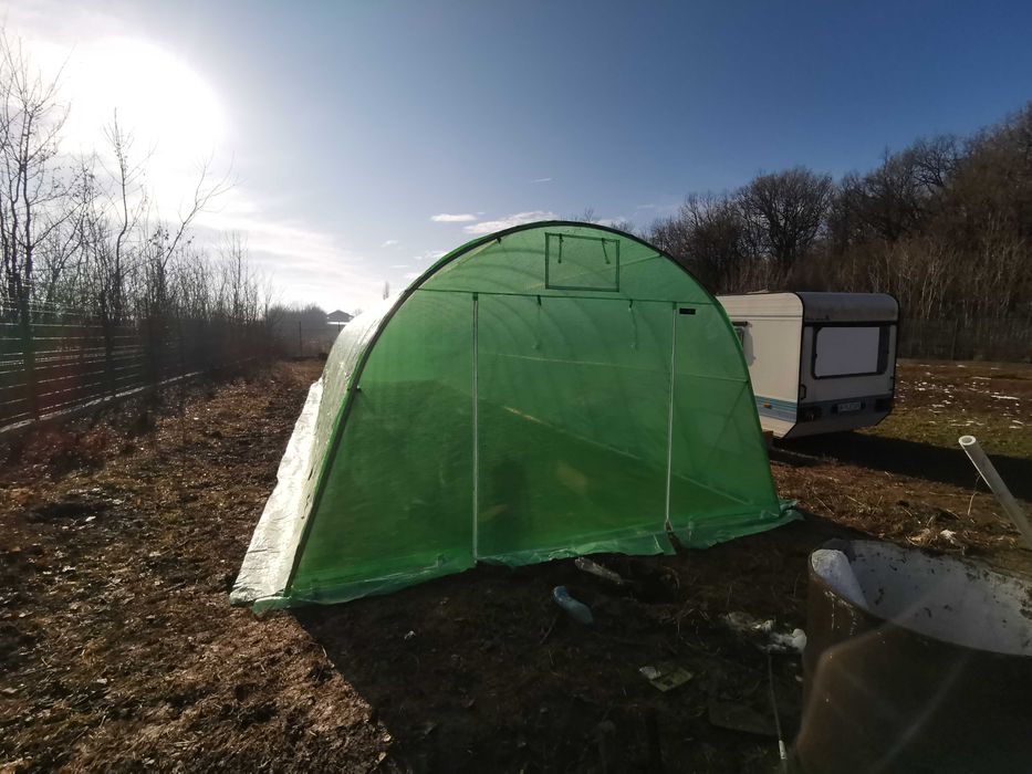 Solar solarii sera sere gradina 4x8,4x10,4x12,5x8,5x10,5x12 . Rm Sfantu ...