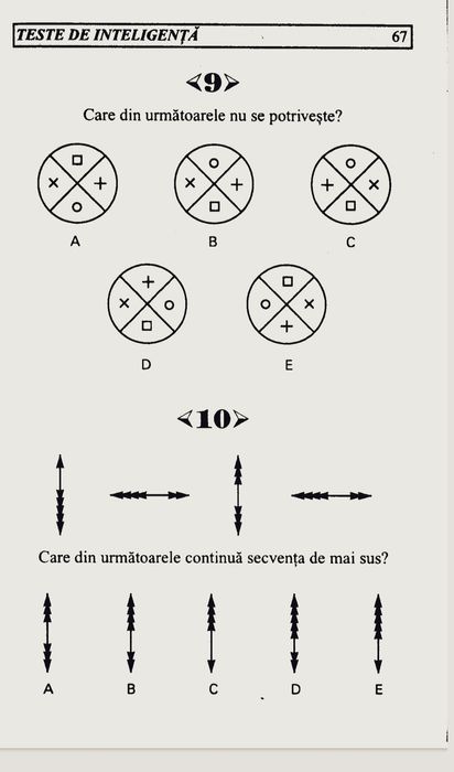 Teste psihologice politie, jandarmi, armata, penitenciare, pompieri ...