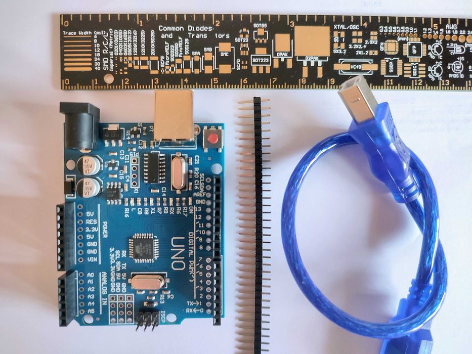 Arduino UNO R3 Development Board ATmega328 микроконтролер, с кабел гр ...
