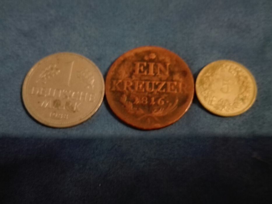 Vand opt monede vechi incepand cu anul 1816 ,100-ron toate opt Galati ...