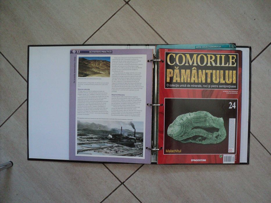 COMORILE PAMANTULUI Colectia DeAgostini biblioraft cu brosuri Bucuresti ...