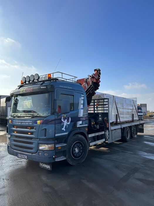 Inchiriere Camion cu Macara Automacara Transport Container Utilaje CNC ...