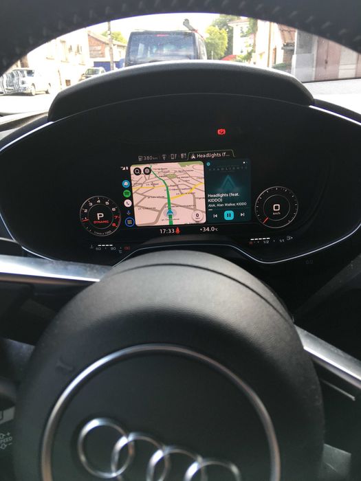 Audi TT Audi MIB CarPlay Android Auto Map Update Speed Video in Motion ...