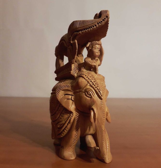 Statuete Feng Shui |Qi Lin si Elefant| lemn de Santal, cismir Bucuresti ...