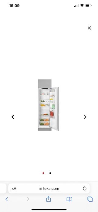 Продавам хладилник за вграждане ТЕКА гр. София Гео Милев • OLX.bg