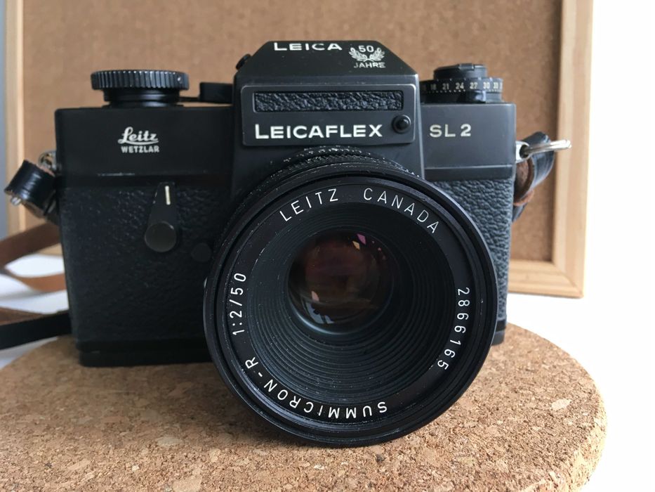 Leica camera pe film leicaflex sl2 cu summicron 50mm Bucuresti Sectorul ...