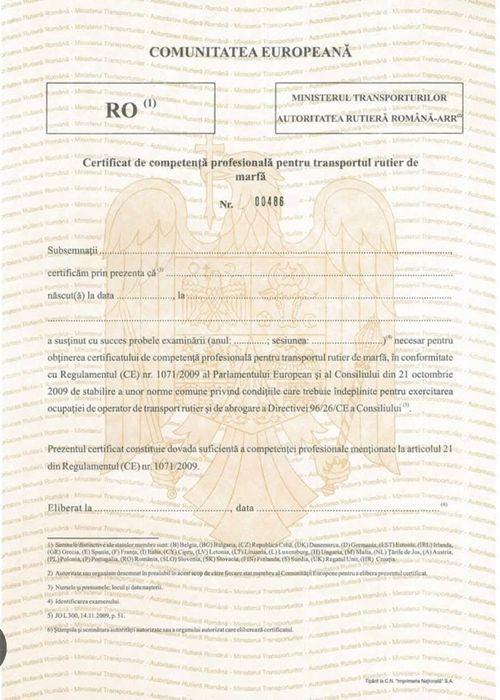 Persoana desemnată - ARR LICENTE / COPII CONFORME Iasi • OLX.ro