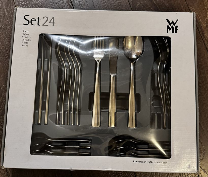 Нови прибори за хранене WMF 24 бр. гр. София Гео Милев • OLX.bg