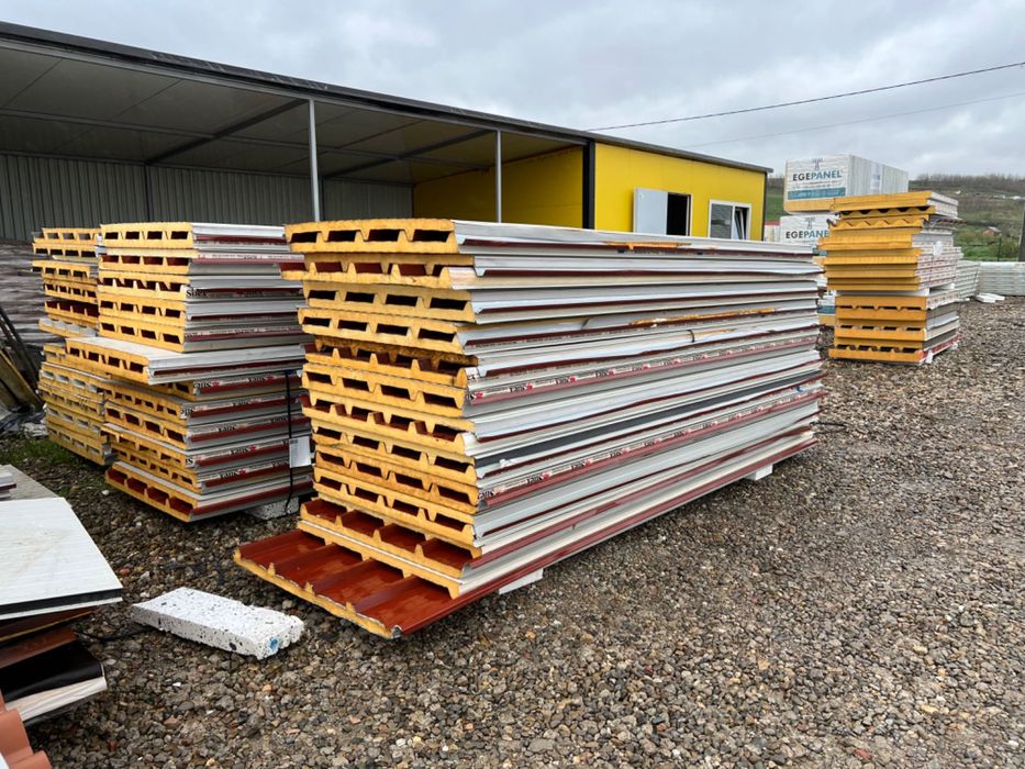 Panouri Sandwich Noi Calitatea 1 & 2 SPUMA-VATA Tomesti • OLX.ro