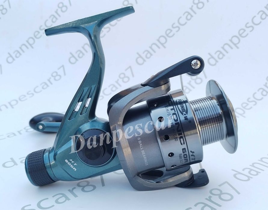 SET 4 Mulinete RAINBOW Tectonic HT60 5 rulmenti TAMBUR METALIC ...