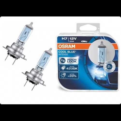 Комплект 2 броя халогенни крушки Osram H7 Cool Blue Intense 12V, 55W гр. Асеновград • OLX.bg