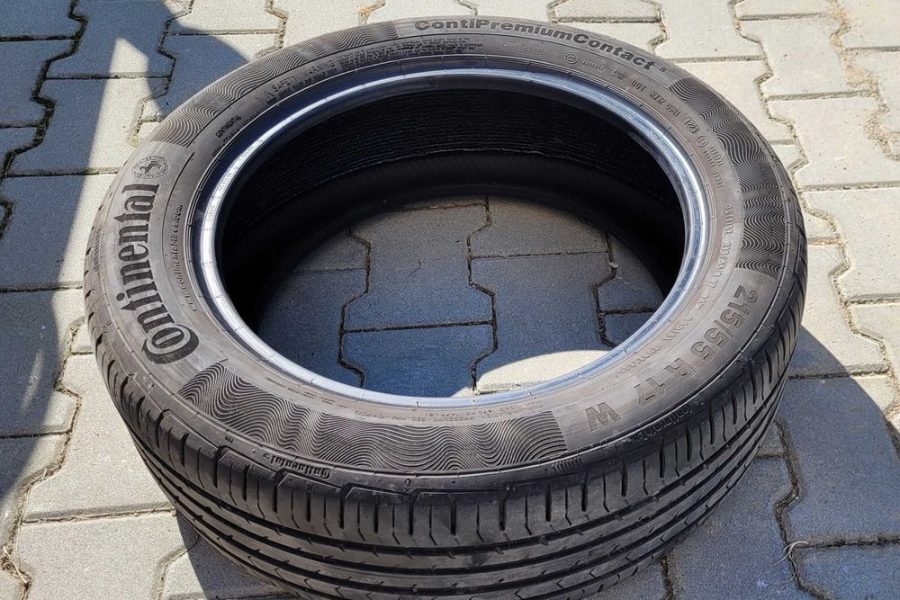 Anvelopa de vară Continental 215/55/R17 W Brasov • OLX.ro