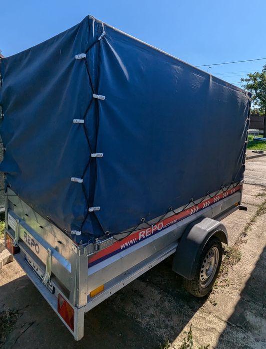 Remorca auto 750kg 1 ax Repo Valea Lupului • OLX.ro