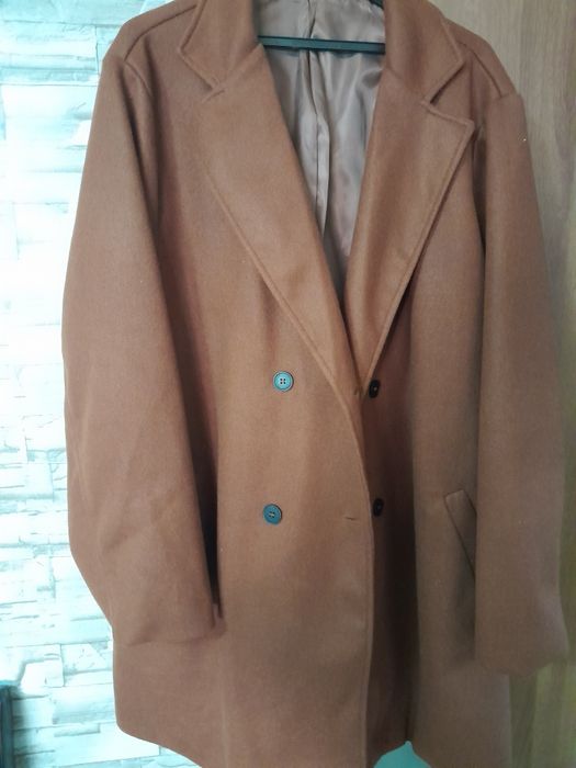 Sacou nou maron deschis Valcani • OLX.ro