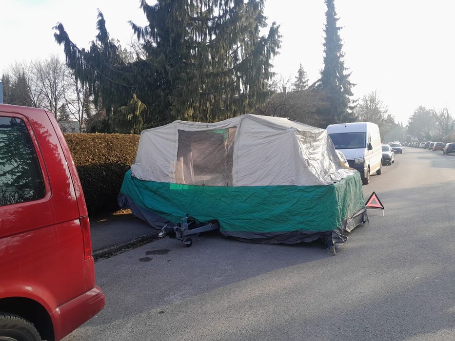 Remorca pliabila cort, rulota, autorulota Holboca • OLX.ro