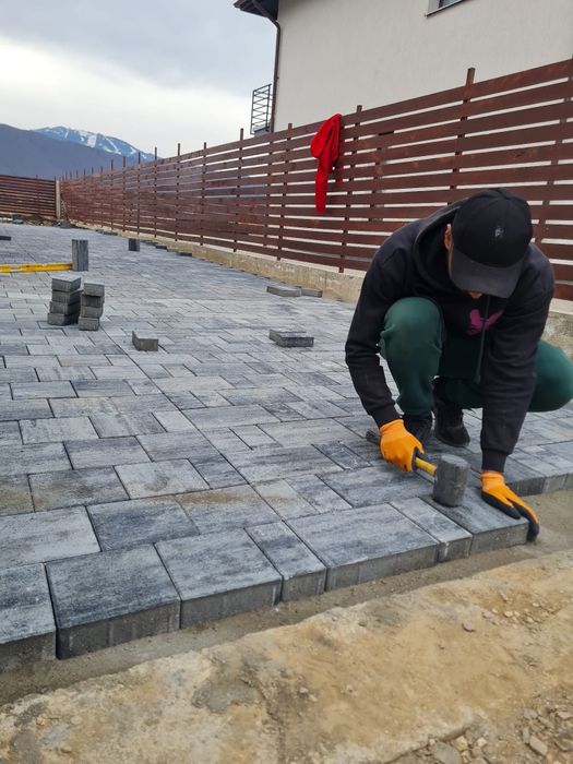 Amenajare gradina cu Pavaj,plante și gazon Pitesti • OLX.ro