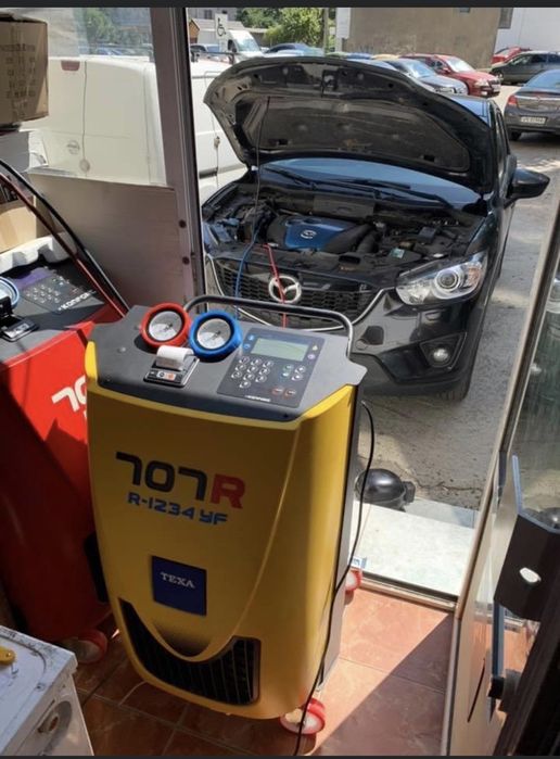 Incarcare ac auto cu freon r1234yf cu aparat de iltima generatie Texa ...