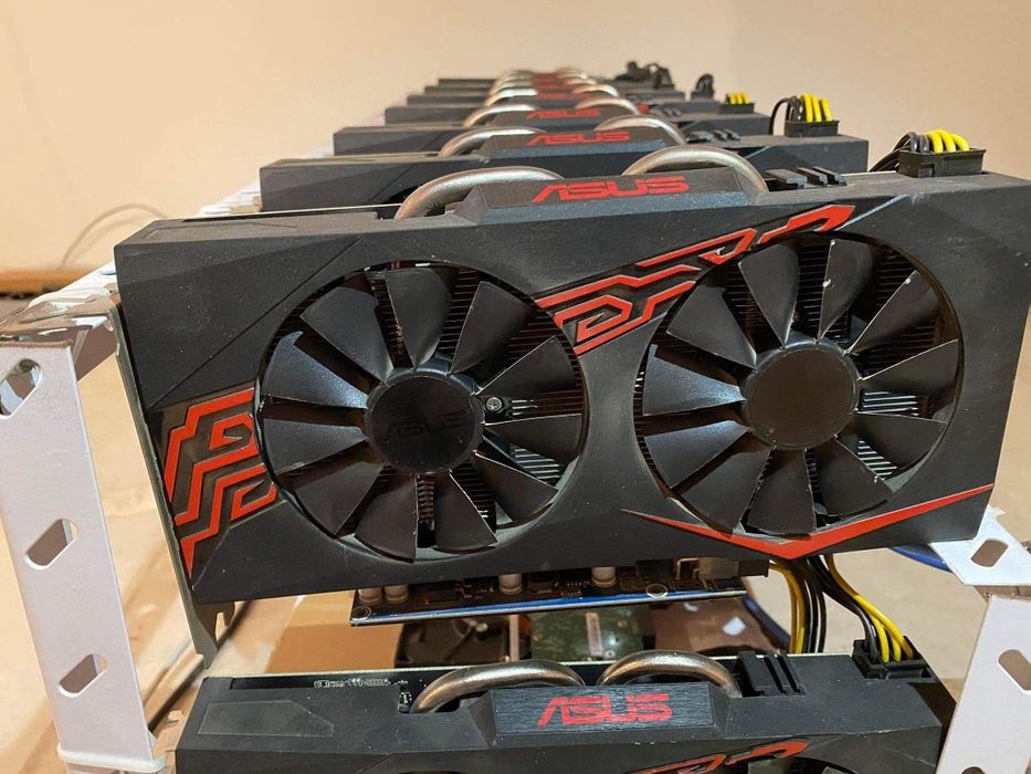Asus p106-100 mining rig /Риг за криптовалути Отново доходоностно! гр ...