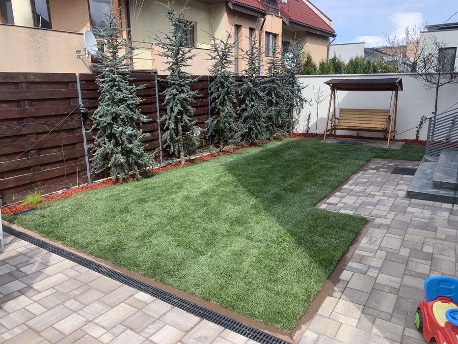 Amenajari gradini, sisteme de irigatii, gazon rulou, Cluj-Napoca • OLX.ro