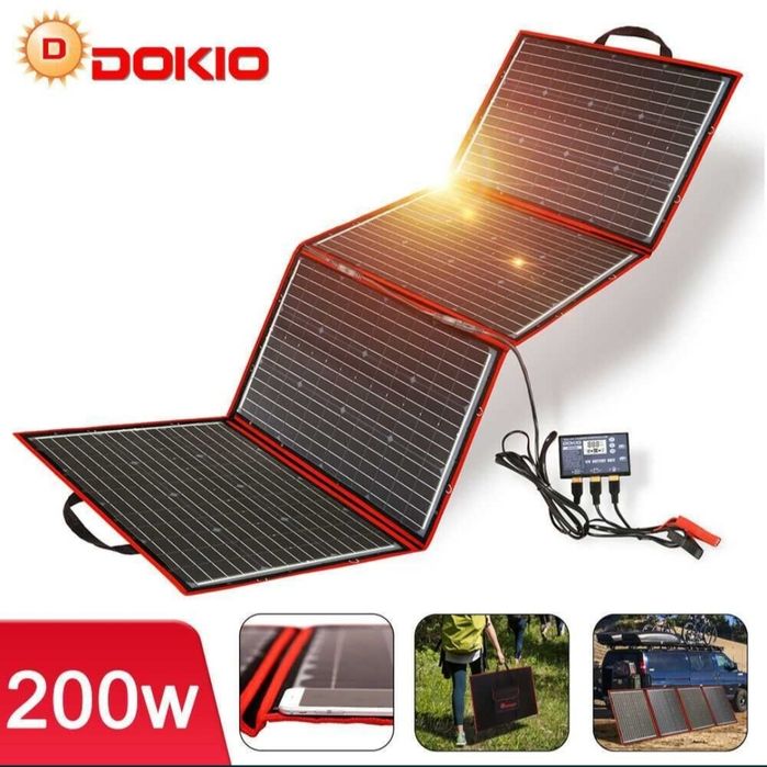 Kit panou solar pliabil / flexibil 200w, sistem fotovoltaic nou Fundeni ...