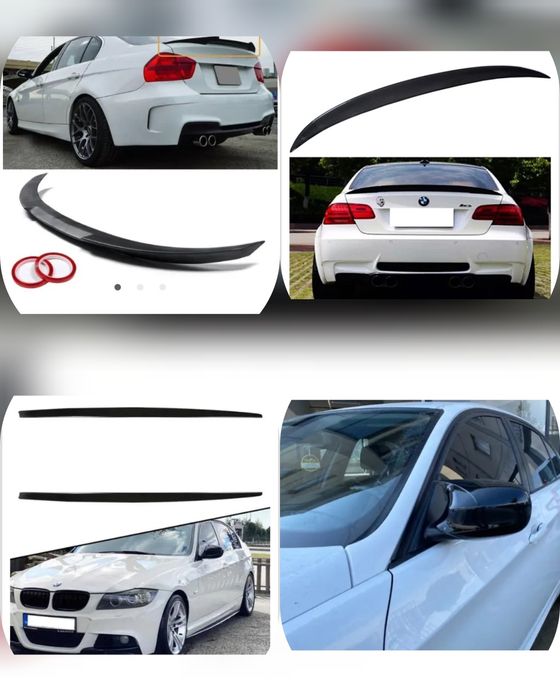 Добавки за BMW БМВ Е90 Е91 E92 E93 - Лип Спойлери (НОВИ БОЯДИСАНИ) гр. Русе Алеи Възраждане • OLX.bg