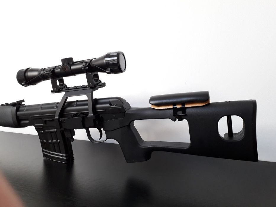 Dragunov PSL SNIPER 6mm 4J PUTERNICA spring Pusca airsoft FULL METAL ...
