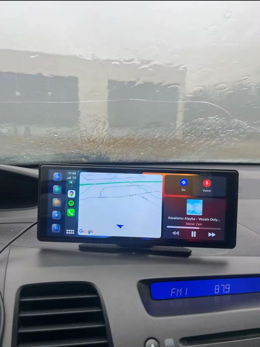 Navigatie Auto Universala | Apple CarPlay/Android Auto | 10 inc | Waze ...