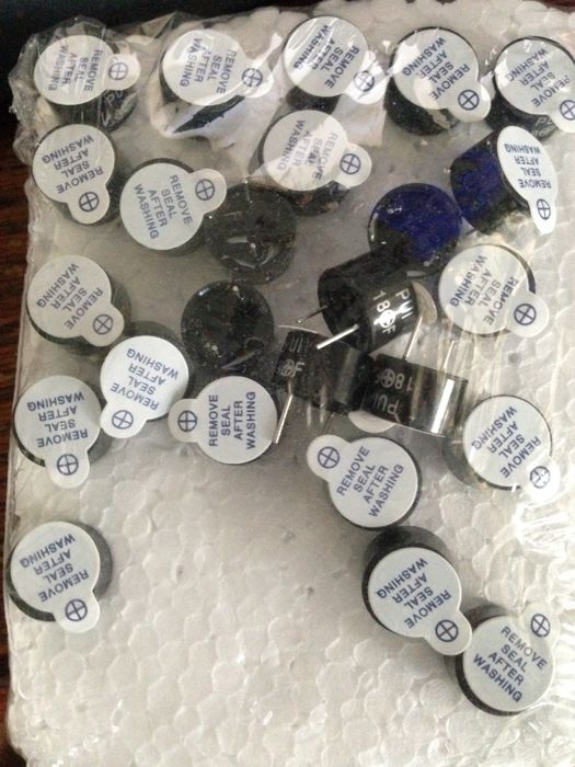 Buzzer audio Arduino, PC buzzer, difuzor calculator AI-1223-TWT-5V-R ...