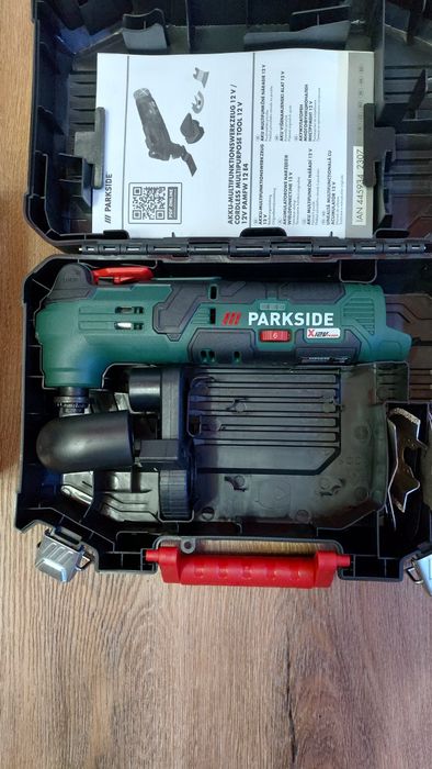 Parkside multifunctional 12V multi cutter tăietor oscilant șlefuitor ...